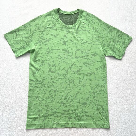 lululemon athletica | Shirts | Lululemon Graphite Grey Scream Green ...